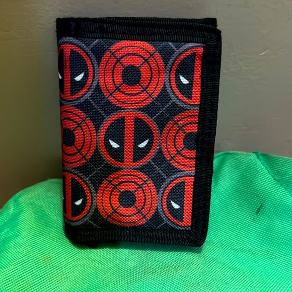 Bags | Deadpool Velcro Wallet | Poshmark